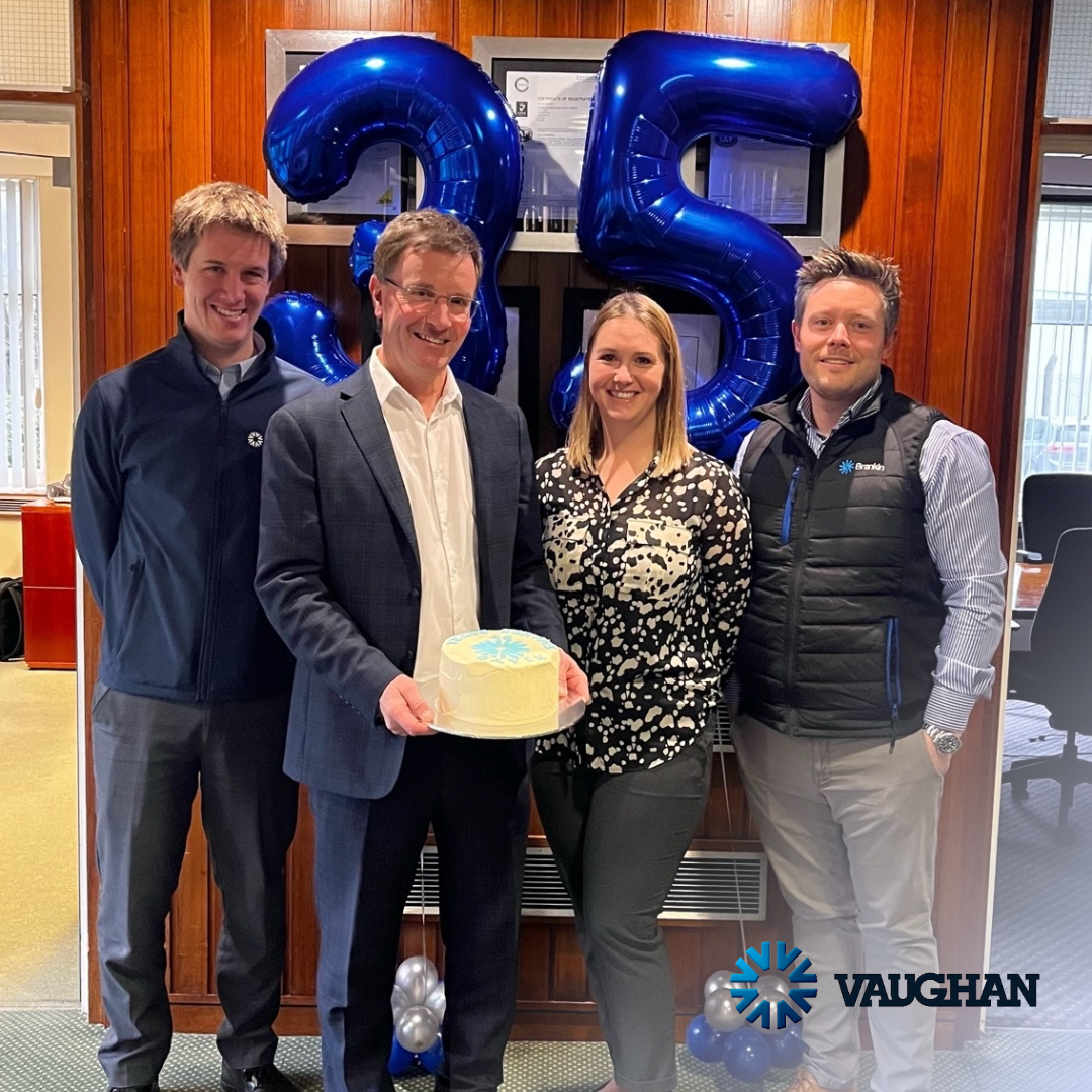 35 Years' Service! - Vaughan Services